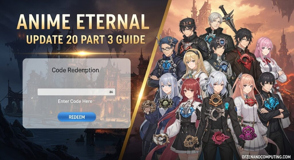 Anime Eternal Update 20 Part 3 Guide (March 2026) Accessories & Raids