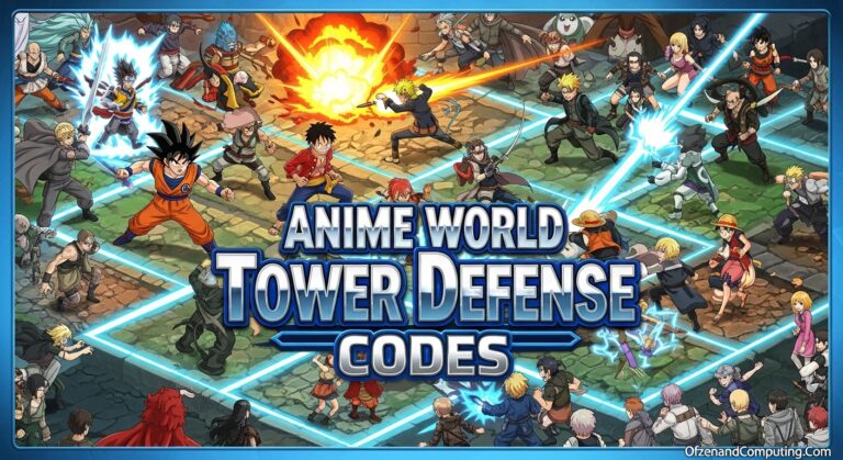 Anime World Tower Defense Codes (March 2026) 45+ New Active Codes