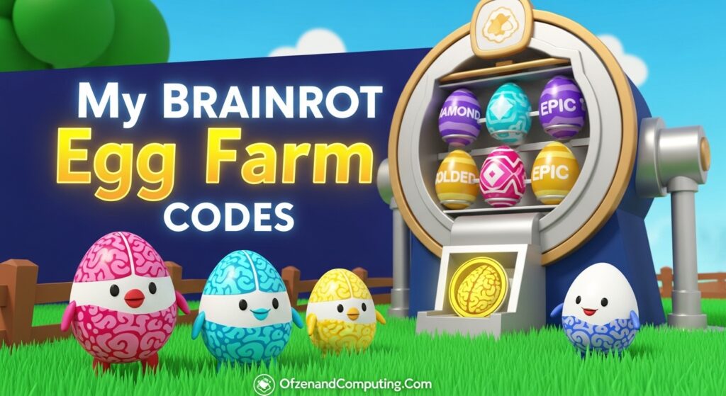 My Brainrot Egg Farm Codes (November 2025) No Codes Yet