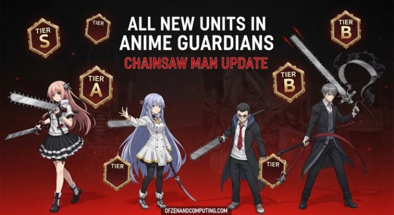 All New CSM Units in Anime Guardians: Tier List & Abilities