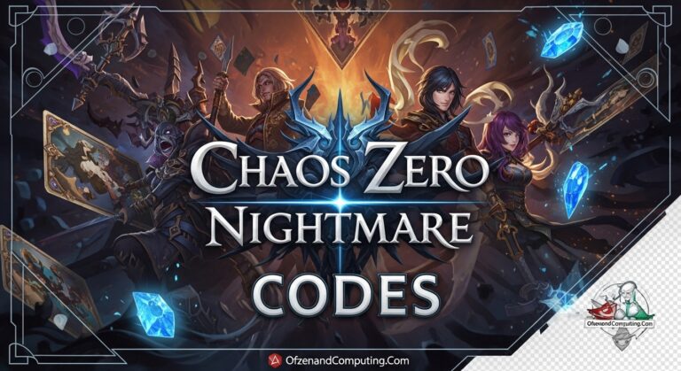 Chaos Zero Nightmare Codes (December 2025) 20+New Active Codes