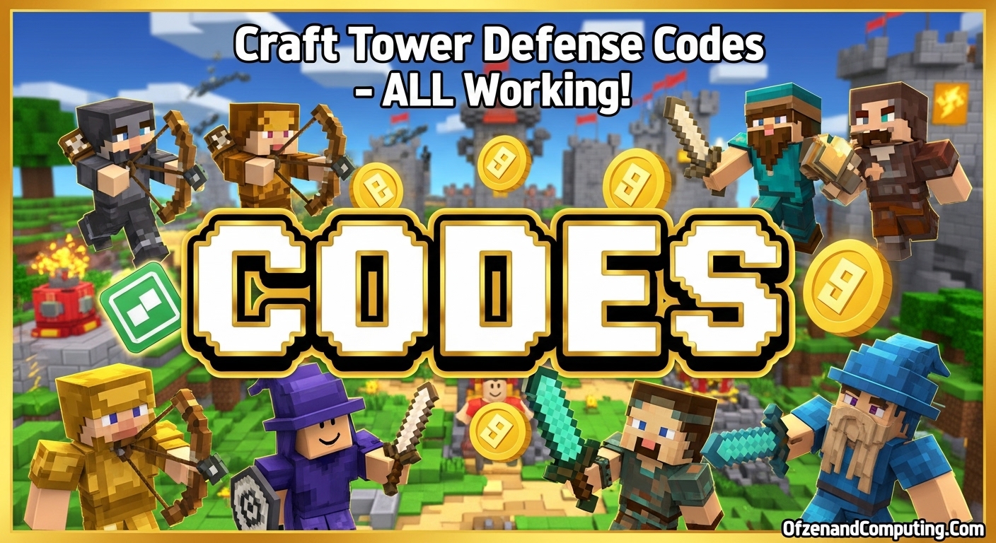 Craft Tower Defense Codes (December 2025) 25+New Active Codes