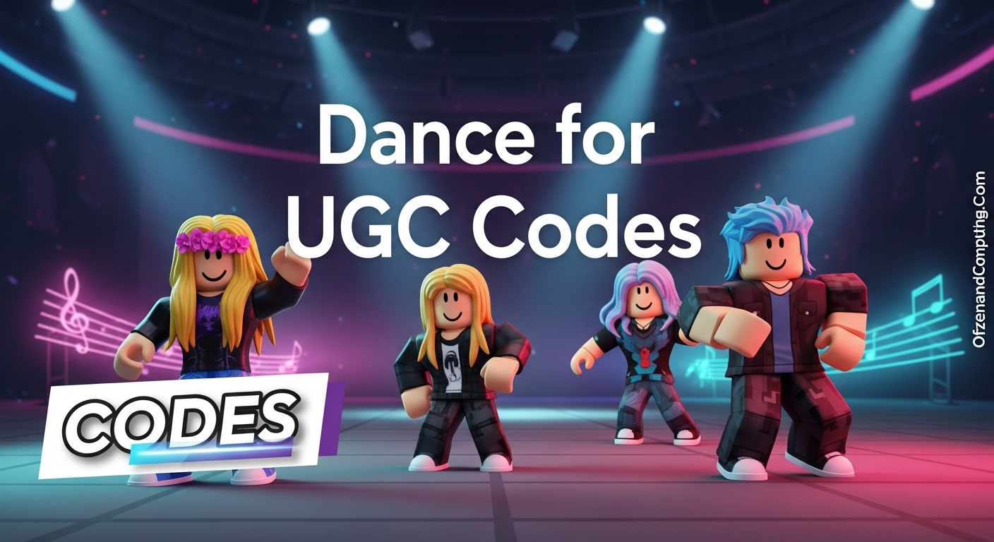 Dance for UGC Codes (November 2025) 35+New Active Codes