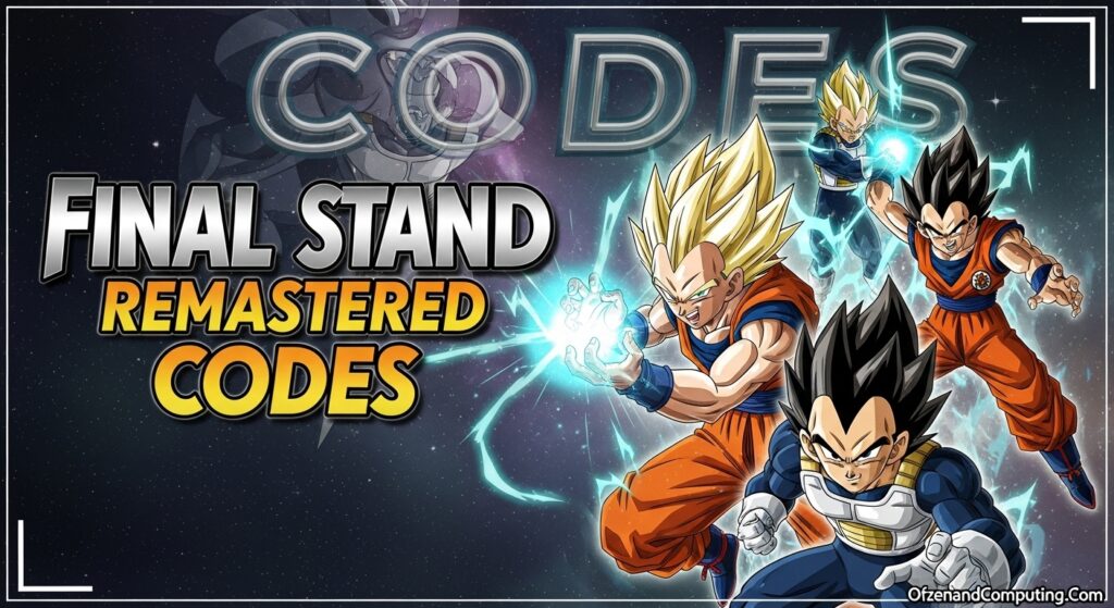 Final Stand Remastered Codes (March 2026) 10+ New Active Codes