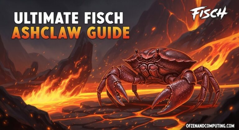 Fisch Ashclaw Update: Boss, Level 1500 & Rewards (December 2025)