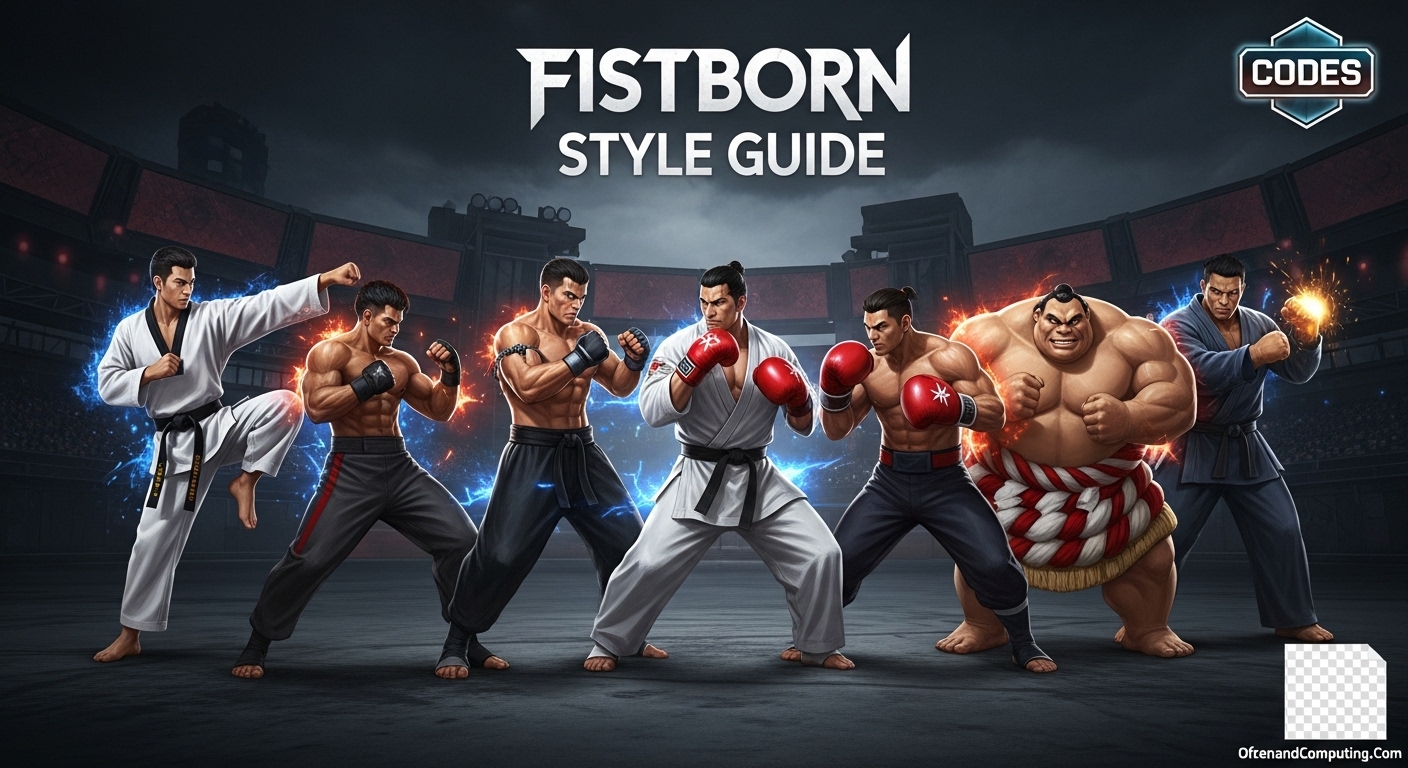 Fistborn Style Guide (January 2025) All 6 Styles + Codes