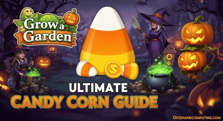 How to Get Candy Corns Grow Garden - (October 2025) Guide
