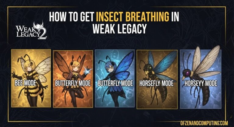 How to Get Insect Breathing in Weak Legacy 2 - 2025 Guide