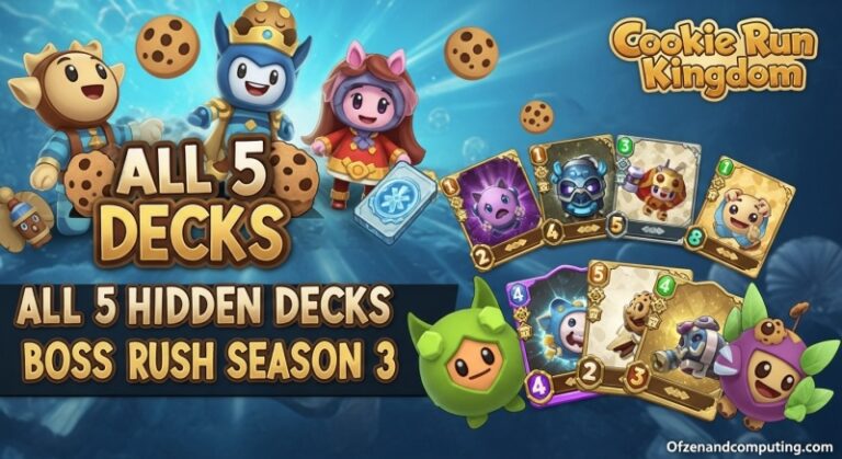 All 5 Secret Hidden Decks Boss Rush Season 3 Guide