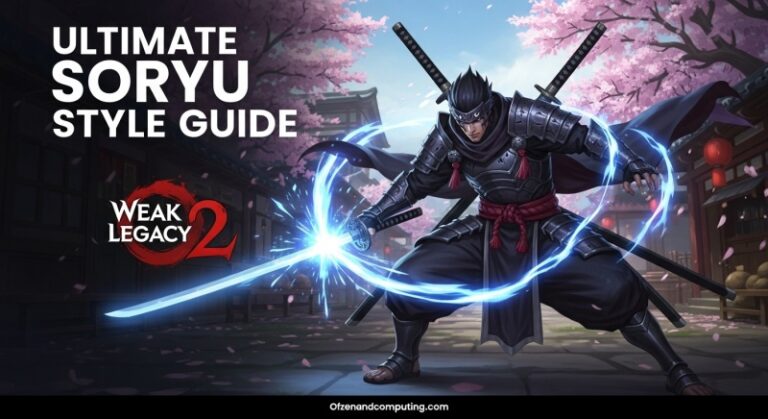 How to Get Soryu Style - Complete (March 2026) Guide