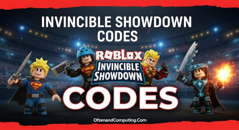 Invincible Showdown Codes (January 2025) 15+ NEW Active Codes