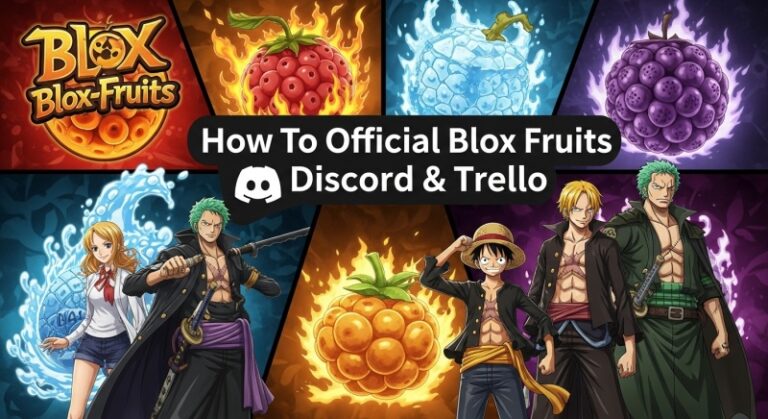 How To Join Blox Fruits Discord & Trello (March 2026)