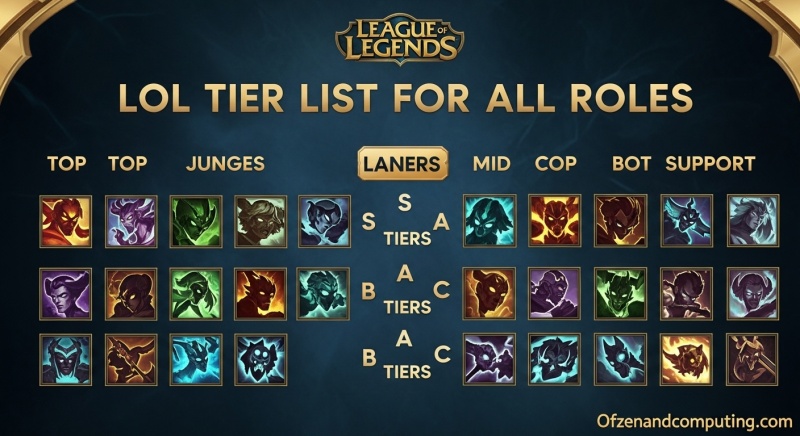 LoL Tier List Guide November 2025 - Best Champions Ranked