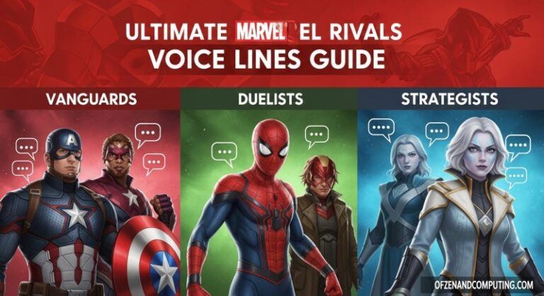 Complete Marvel Rivals Ultimates Voice Lines (December 2025)