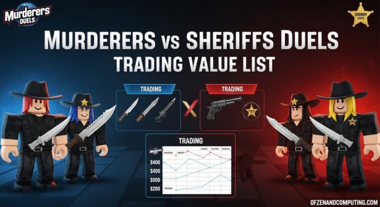 Murderers vs Sheriffs Duels Values - Complete 2026 Guide