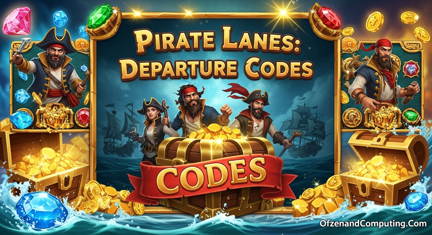 Pirate Lanes: Departure Codes (November 2025) 25+ New Active Codes