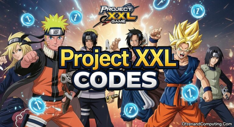 Project XXL Codes (January 2026) 85+New Active Codes