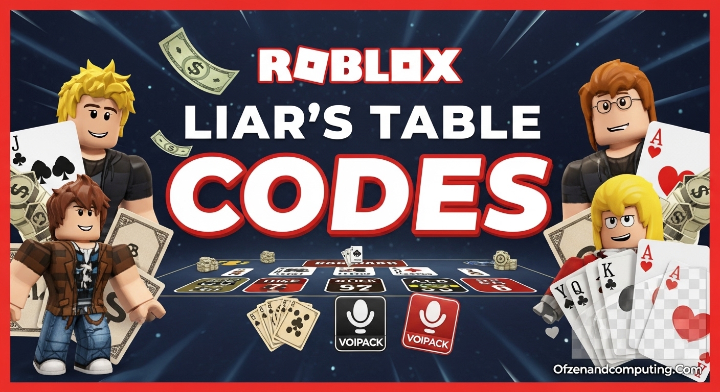 Roblox Liar's Table (November 2025)20+New Active Codes