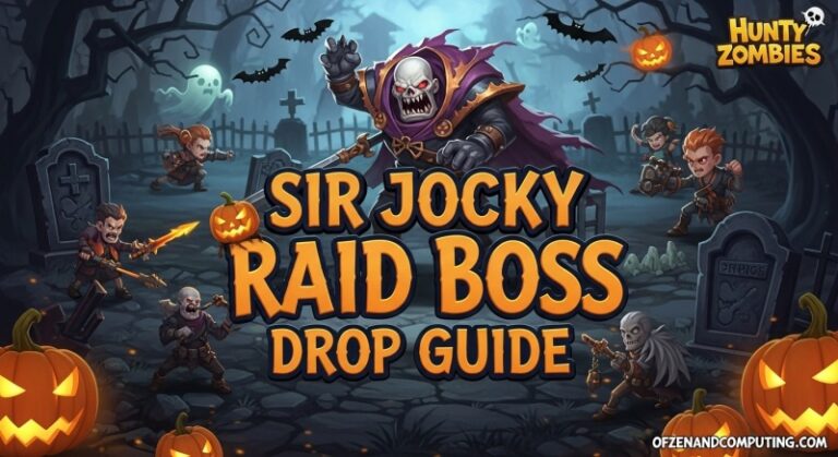 Sir Jocky Boss Drops & Tips - Complete (March 2026) Guide
