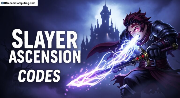 Slayer Ascension Codes (March 2026) FREE Potions & Coins