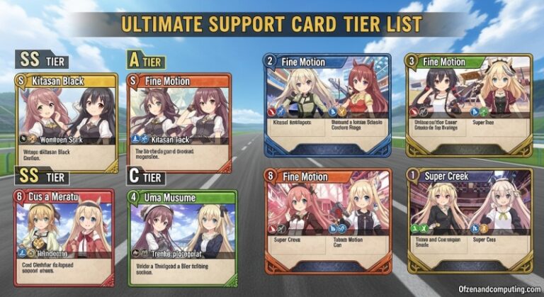 Uma Musume Support Card Tier List - Complete 2026 Guide