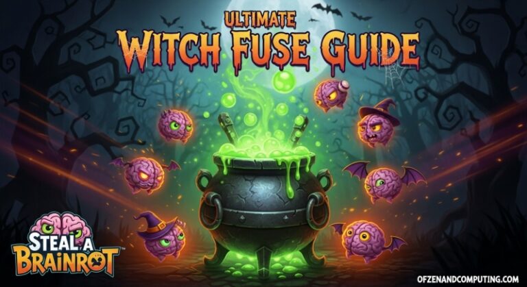 How to Use Witch Fuse in Steal a Brainrot (November 2025)