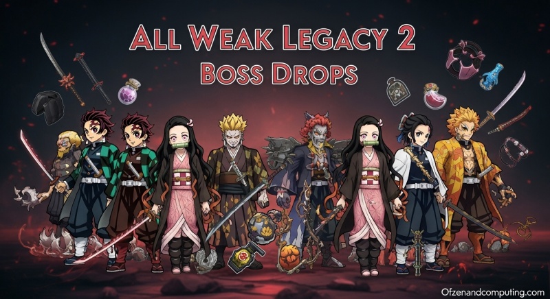 Complete Weak Legacy 2 Boss Drops (2025 Guide)