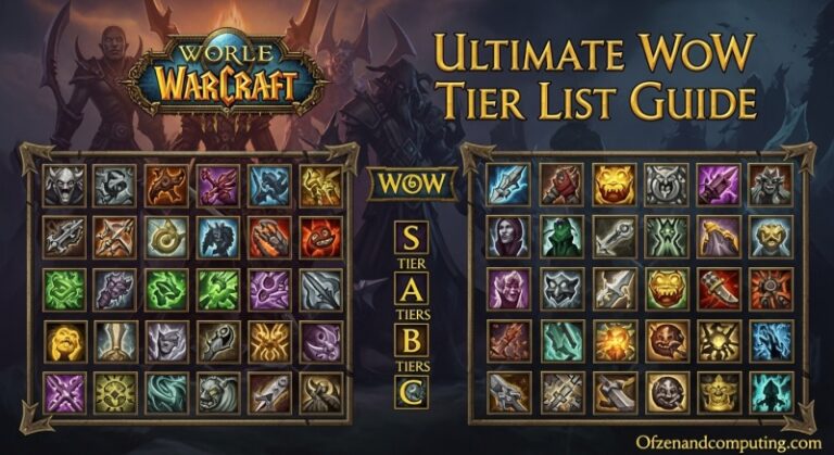 WoW Tier List - Complete (March 2026) Guide