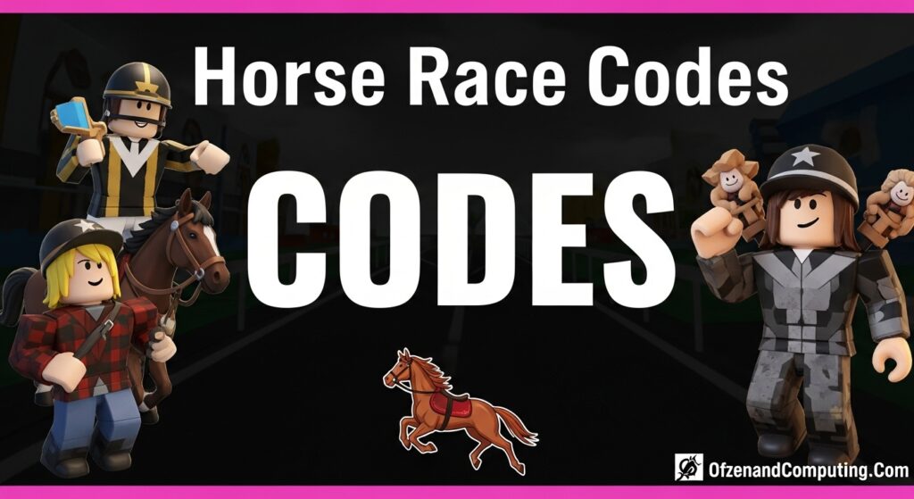 Horse Race Codes (November 2025) 22+New Active Codes