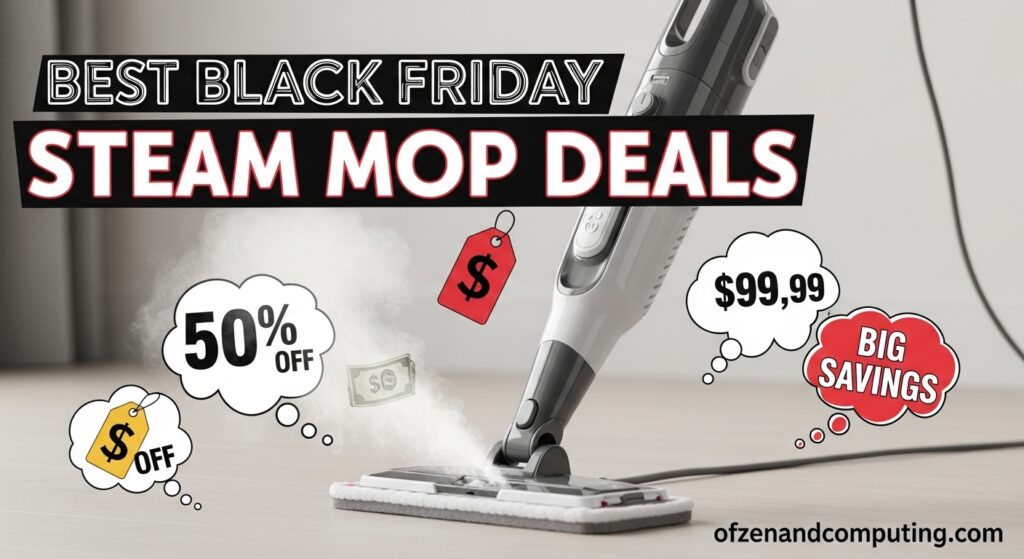 12 Best Black Friday Steam Mop Deals (November 2025) Tested & Compared