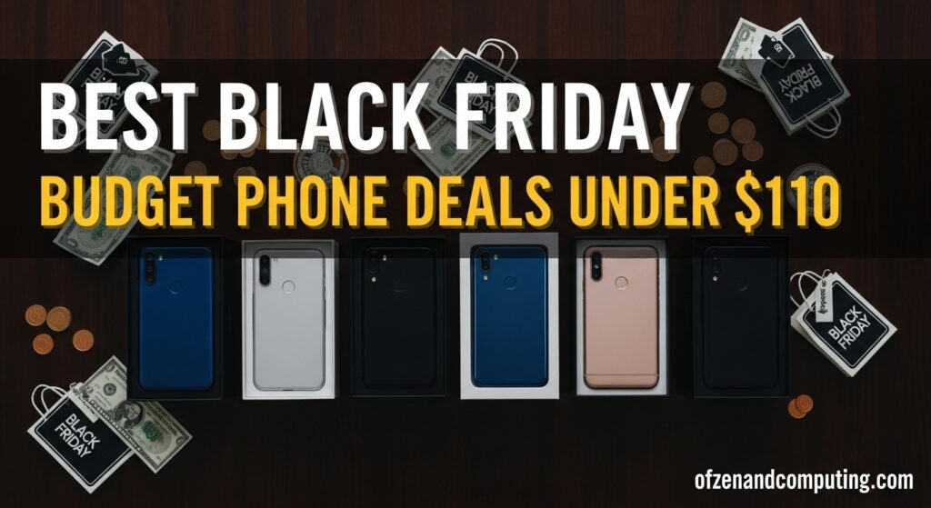 6 Best Black Friday Budget Phone Deals (March 2026) Phones Under $110
