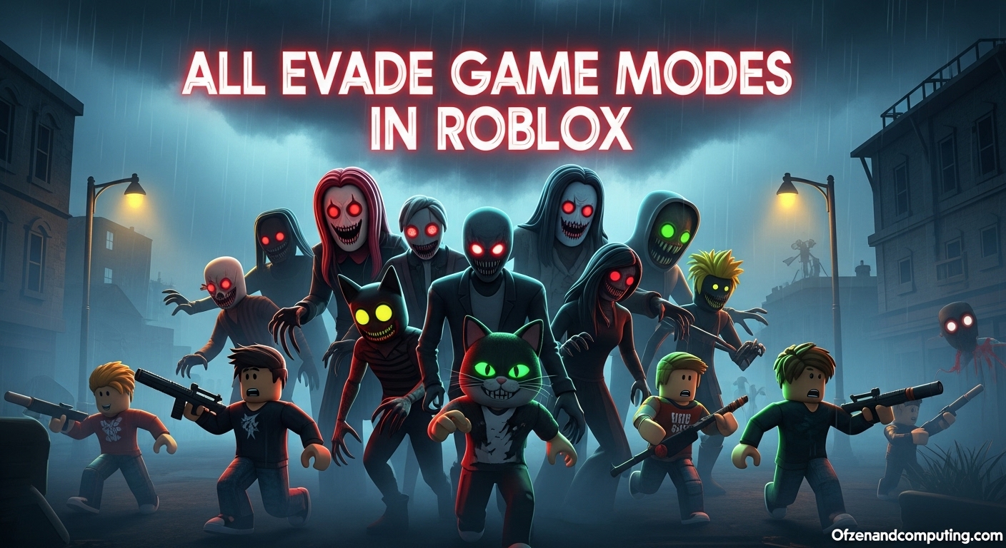All Evade Game Modes in Roblox (January 2025) Complete Guide