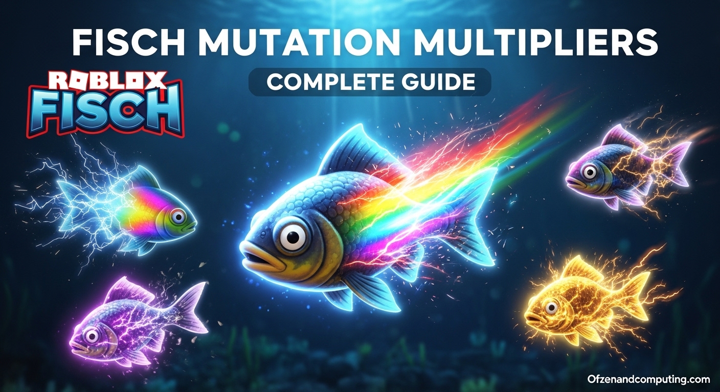 All Fisch Mutations & Multipliers List (January 2025) Quick Guide
