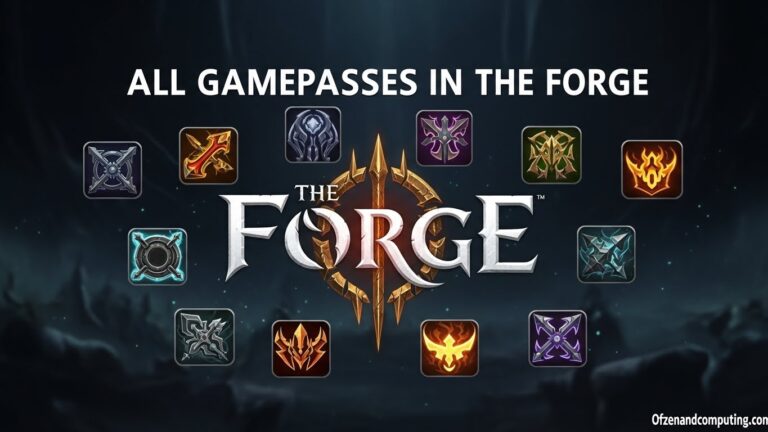 All Gamepasses in The Forge and How to Get Them (March 2026)