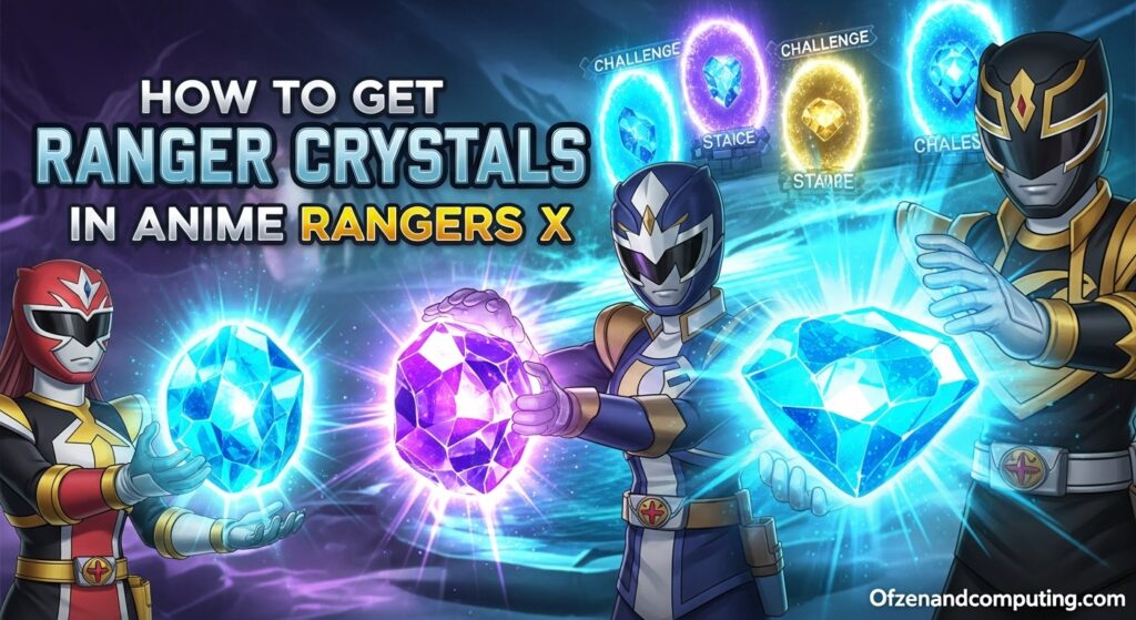 Anime Rangers X Ranger Crystals Guide (March 2026) Fastest Farming Methods