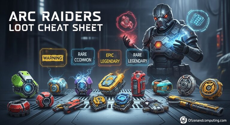 Arc Raiders Loot Cheat Sheet (June 2026) Guide to All 200+ Items