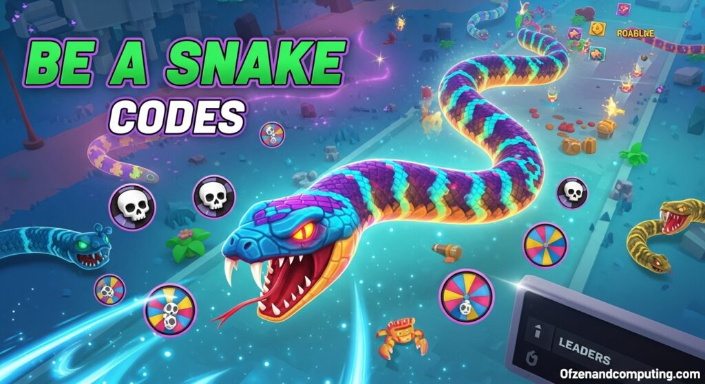 Be a Snake Codes (November 2025) Free Skulls & Spins to Dominate