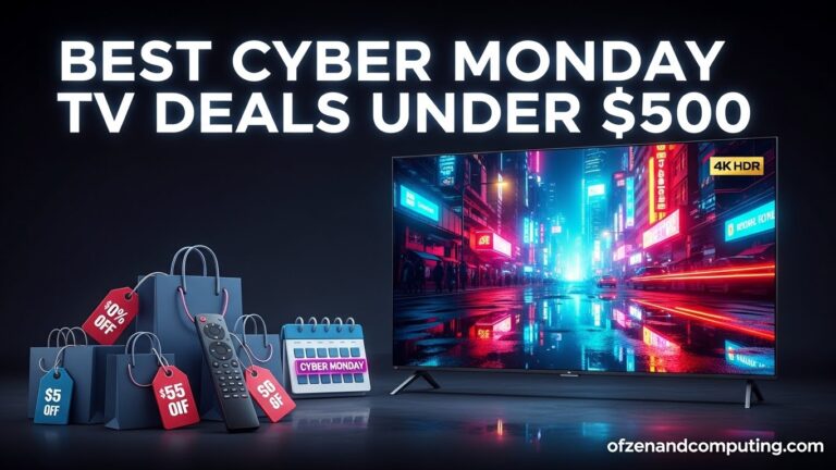 12 Best Cyber Monday TV Deals Under $500 (March 2026) Models Tested