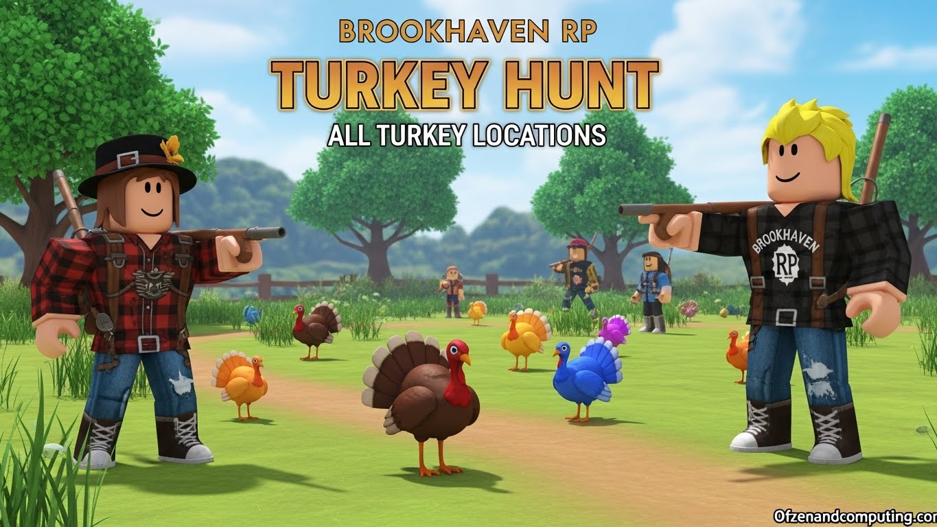 Brookhaven RP Turkey Hunt Event Guide (December 2025) All Turkey Locations