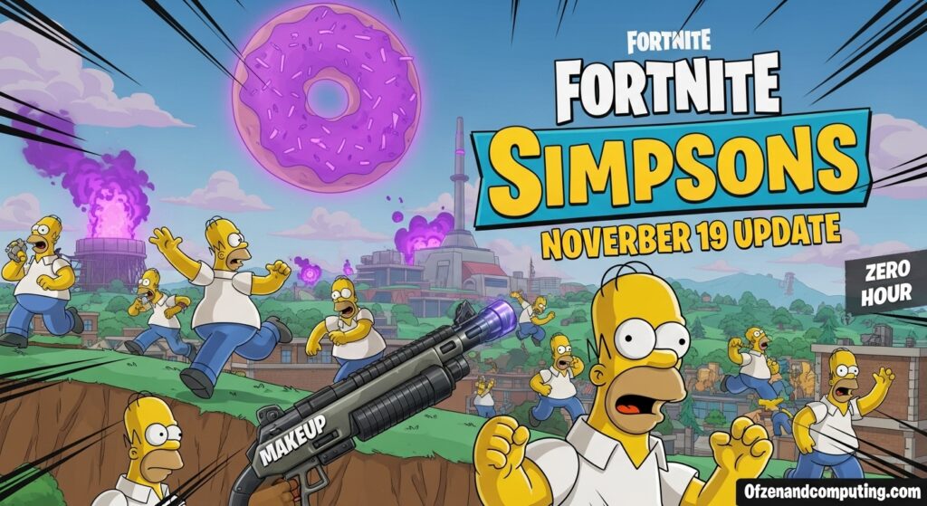 Fortnite Simpsons November 19 Update Guide (March 2026) Homer Clones & More