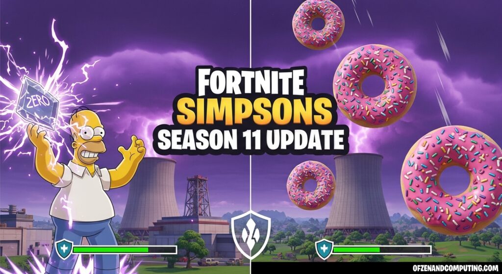 Fortnite Simpsons Season 11 Update (November 2025) Patch Notes & New ...
