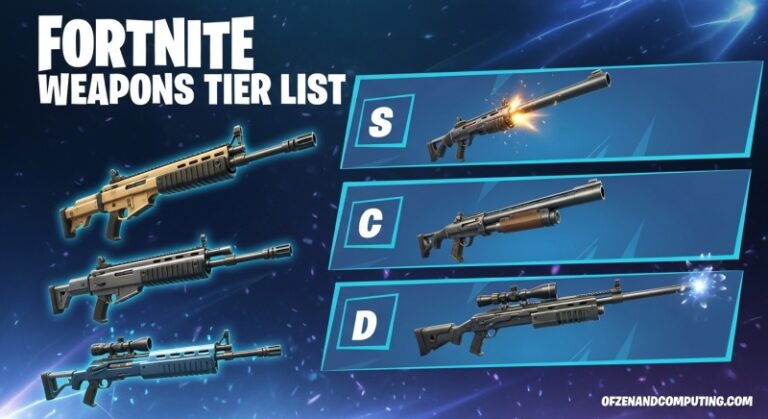 Fortnite Weapons Tier List (March 2026) - Ultimate Meta Guide