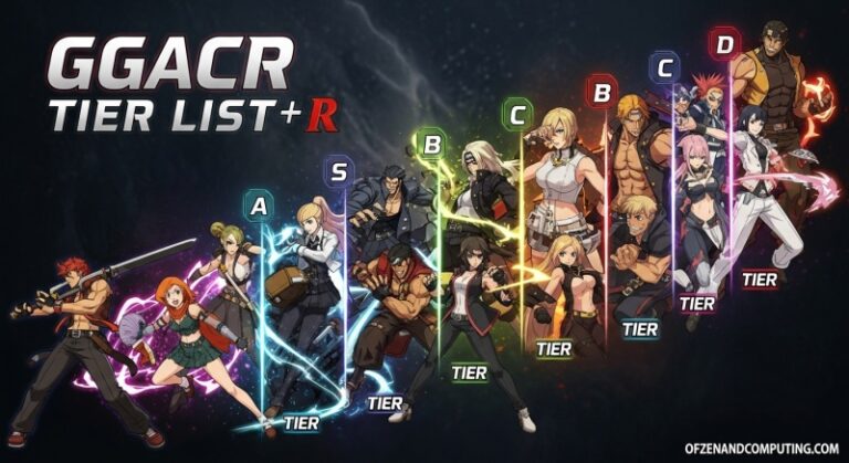 GGACR Tier List (March 2026): Ultimate Character Rankings