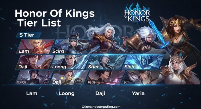 Honor Of Kings Tier List (March 2026): Ultimate Meta Guide