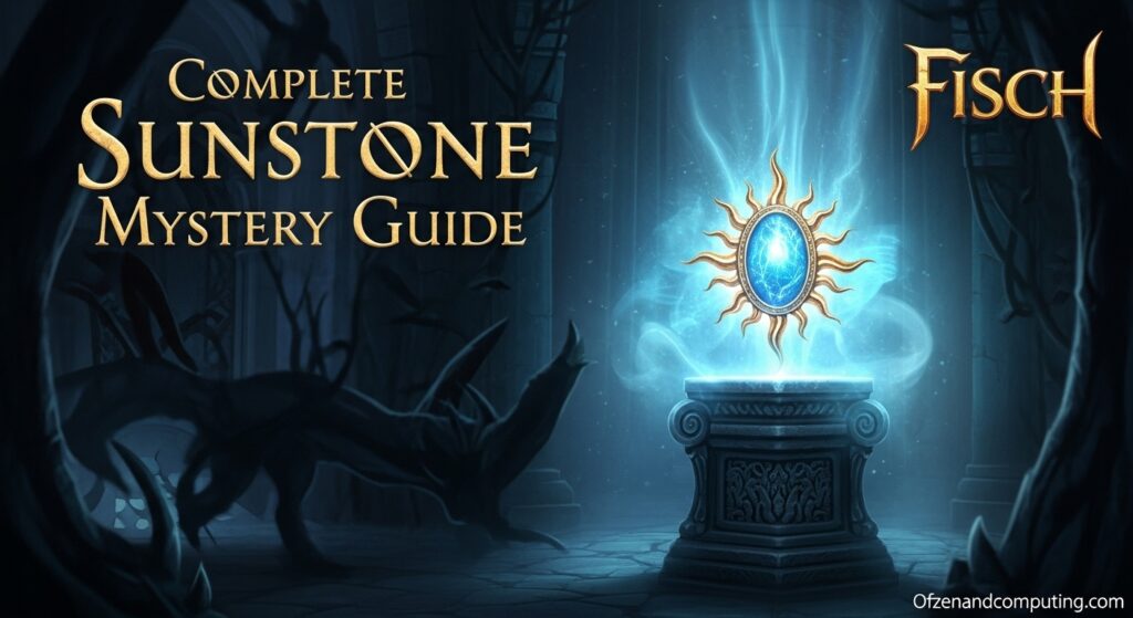 How to Complete the Mystery at Sunstone in Fisch (December 2025) Quick ...