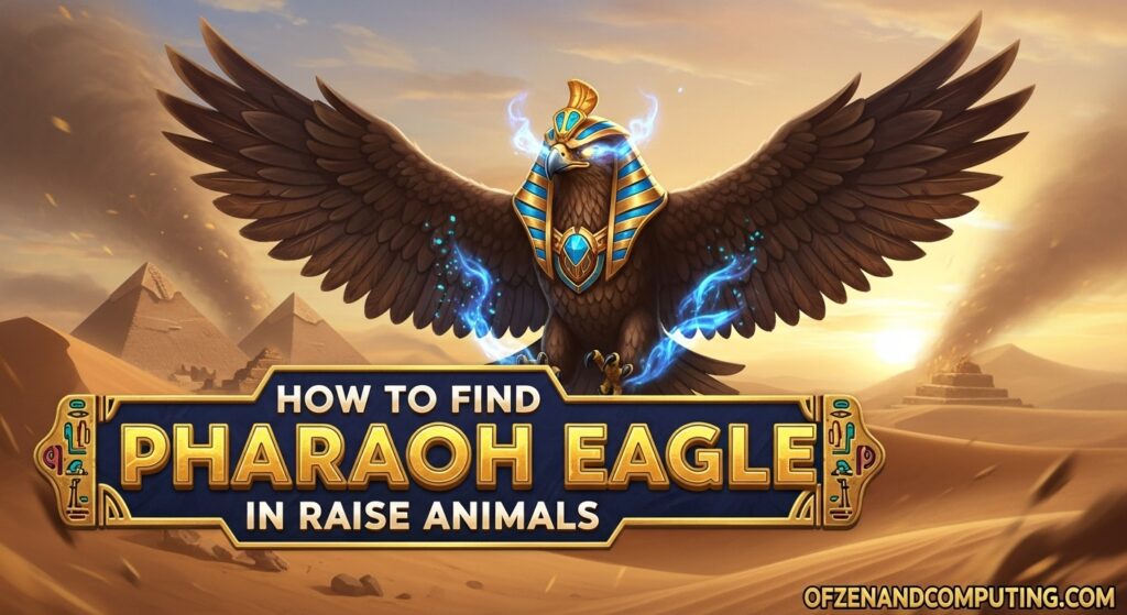 How to Find Pharaoh Eagle in Raise Animals (February 2026) Quick Guide
