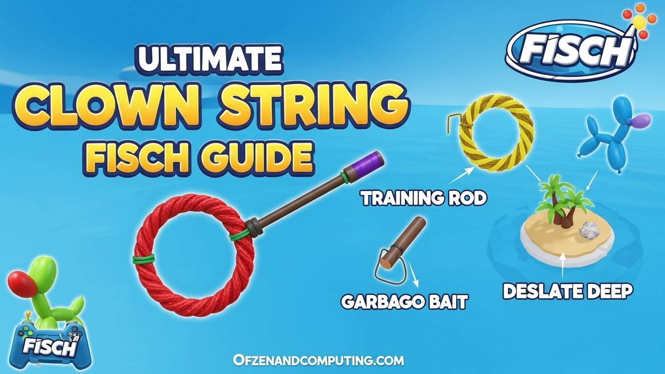 How to Get Clown String in Fisch (December 2025) Complete Guide