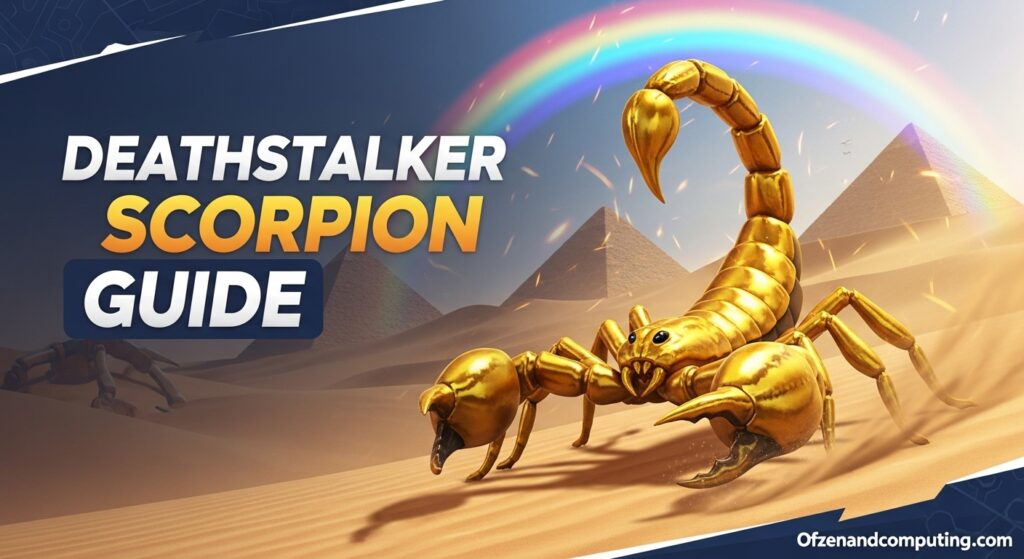 How to Get DeathStalker Scorpion in Raise Animals (March 2026) Best Tips