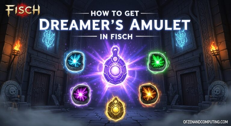 How to Get Dreamer's Amulet in Fisch (March 2026) Quest Walkthrough