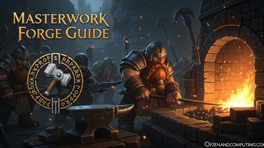 How to Get Masterwork Quality in The Forge (December 2025) Pro Tips & Tricks